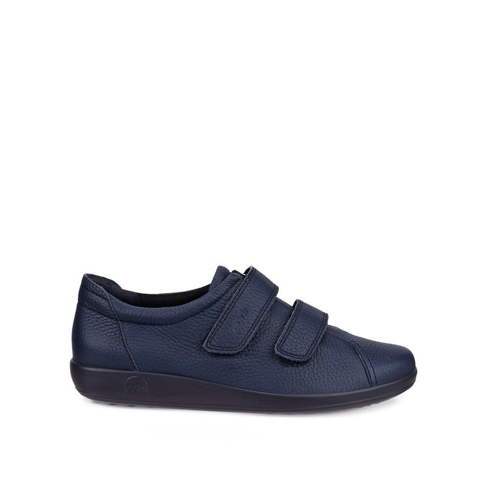 Ecco Soft 2.0 206513-01038 Strap Marine Leather Shoe – Shoes By Post